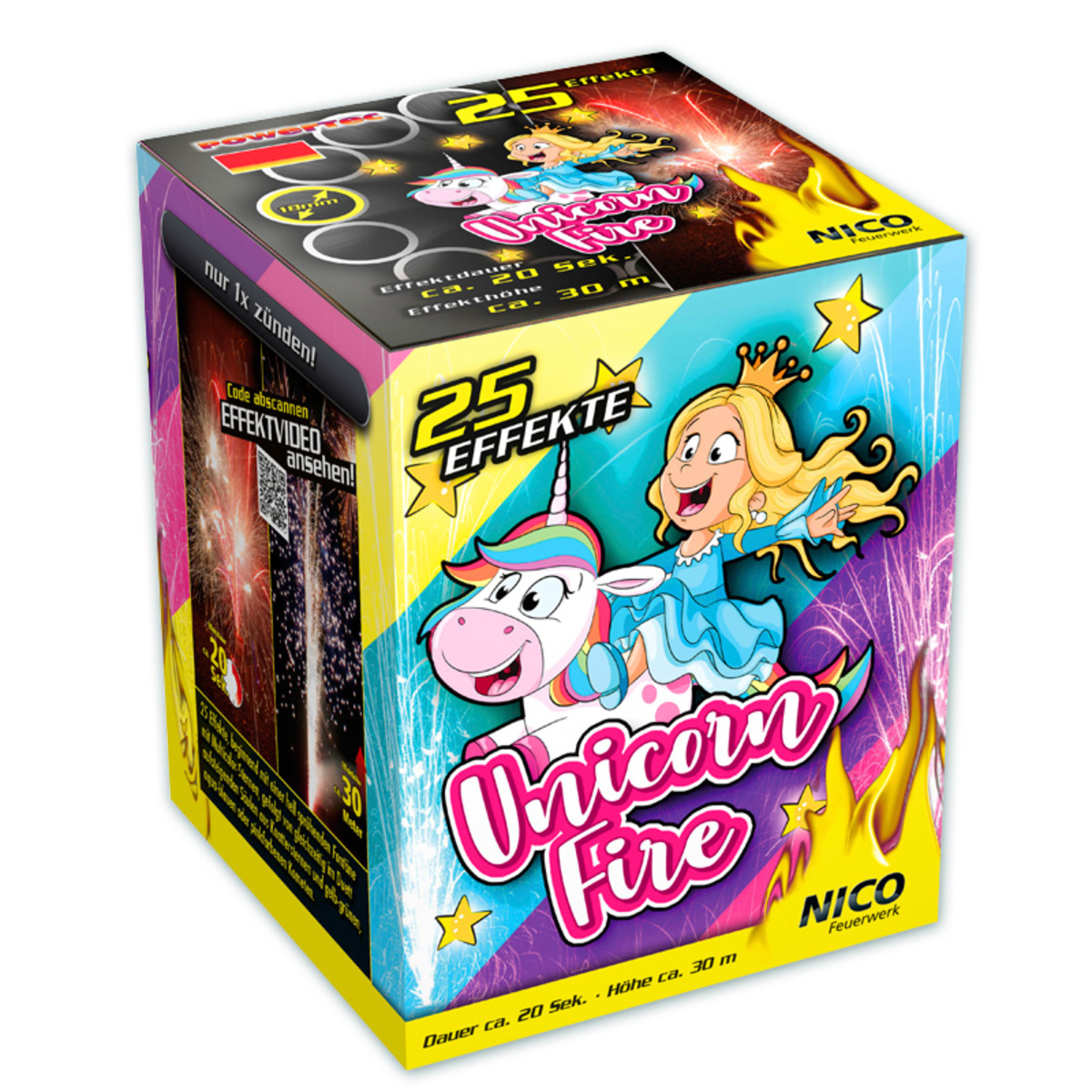 Nico Feuerwerk/Powertec Unicorn Fire von Norma ansehen!