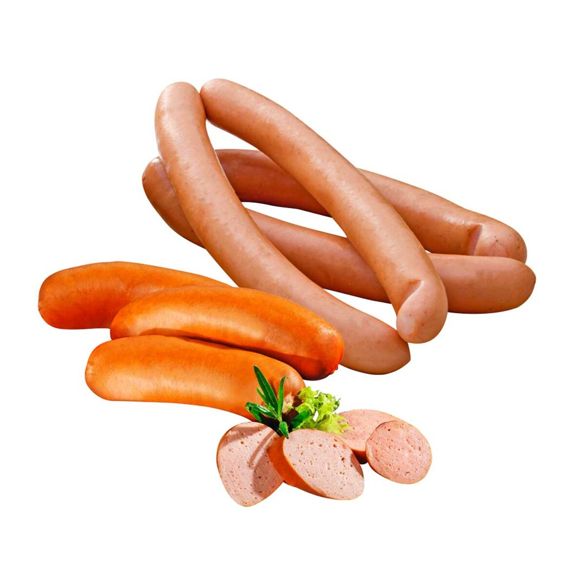 FRISCHE WIENER WÜRSTCHEN oder BOCKWURST versch. Sorten, je 100 g ...