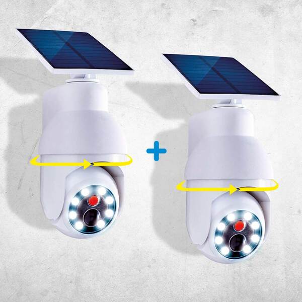 Panta Solar Security 360° Solar Sicherheitslicht 1+1 GRATIS im Angebot ...