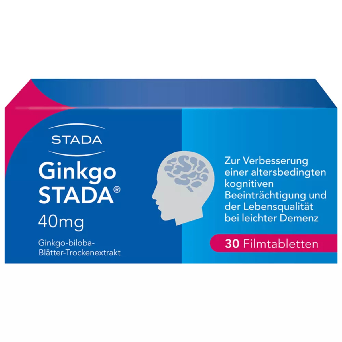 Ginkgo Biloba STADA 40MG FTA bei Gedächtnis- und ...