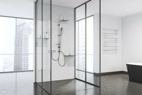 LIFA BATHING Regendusche, Silber, mit Handbrause von Norma ansehen!