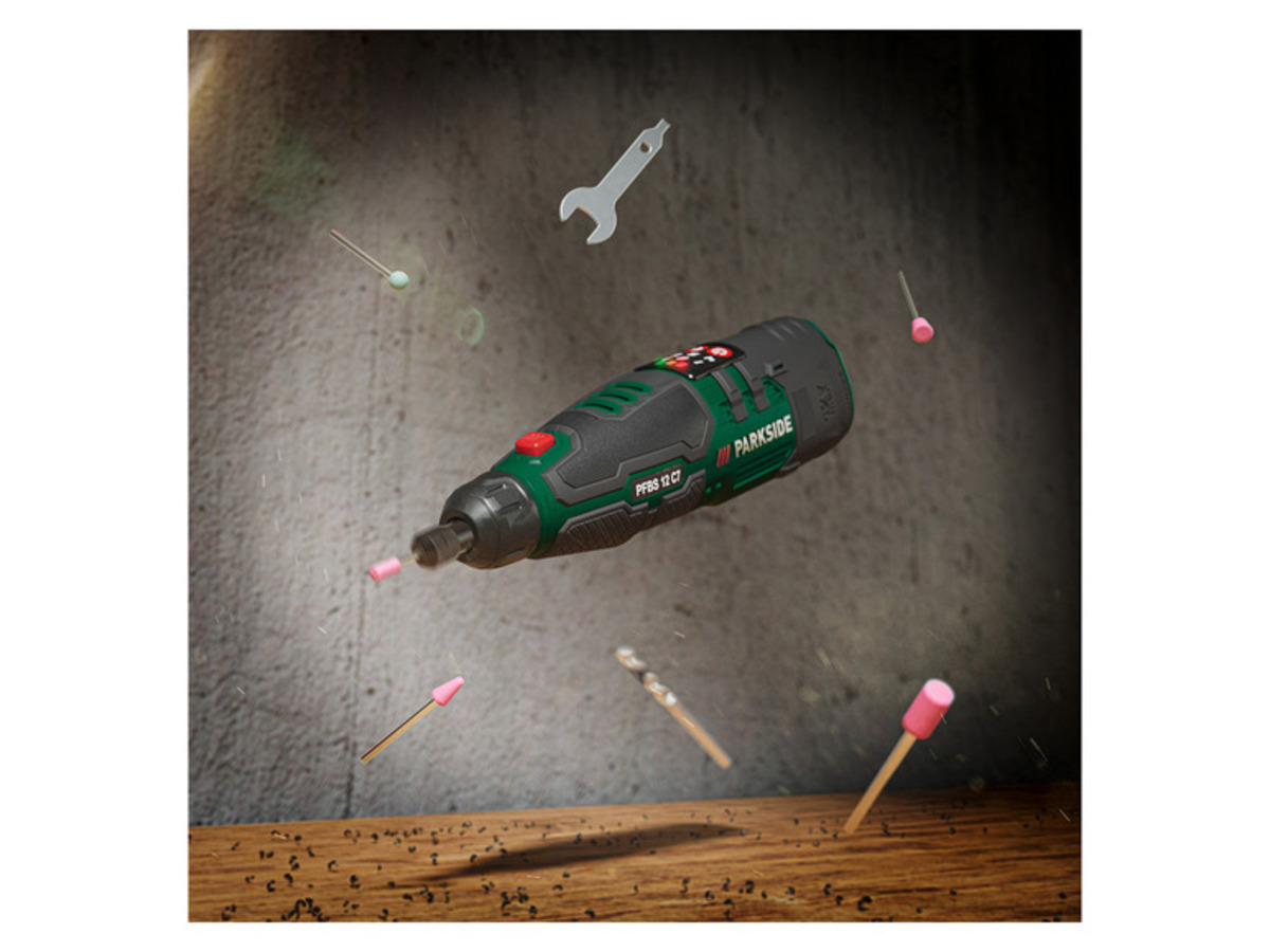 PARKSIDE® Akku-Feinbohrschleifer »PFBS 12 C7«, 12 V von Lidl ansehen!