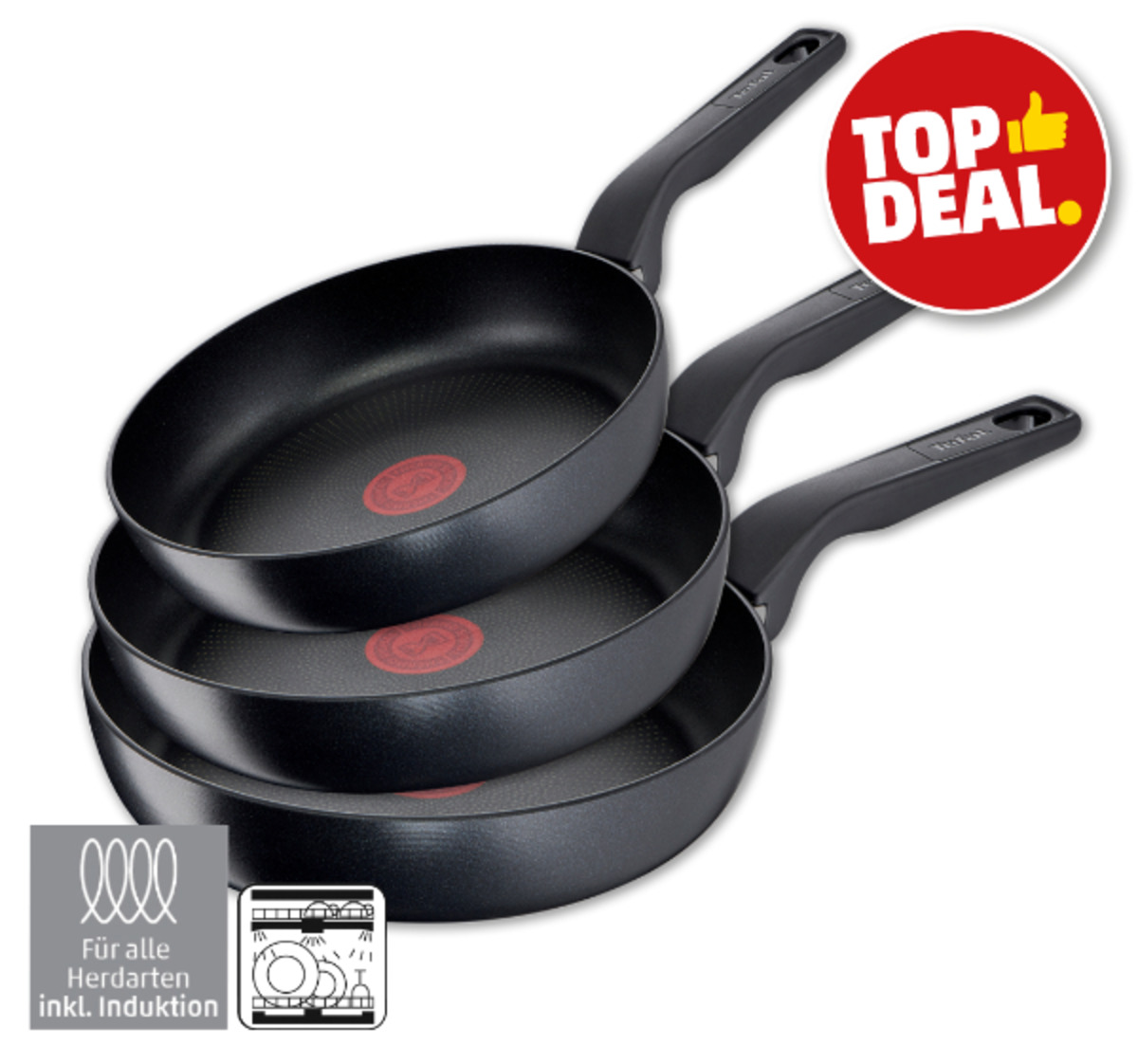TEFAL Pfanne HARD TITANIUM PRO* von Penny Markt ansehen!
