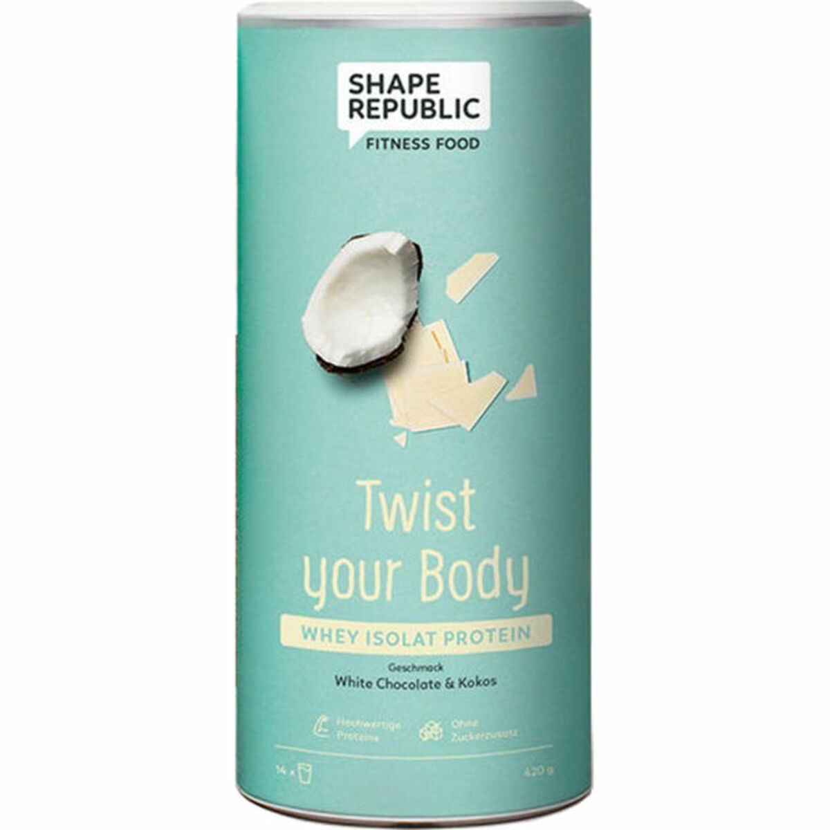 Shape Republic Whey Protein White Chocolate & Coco von Motatos ansehen!