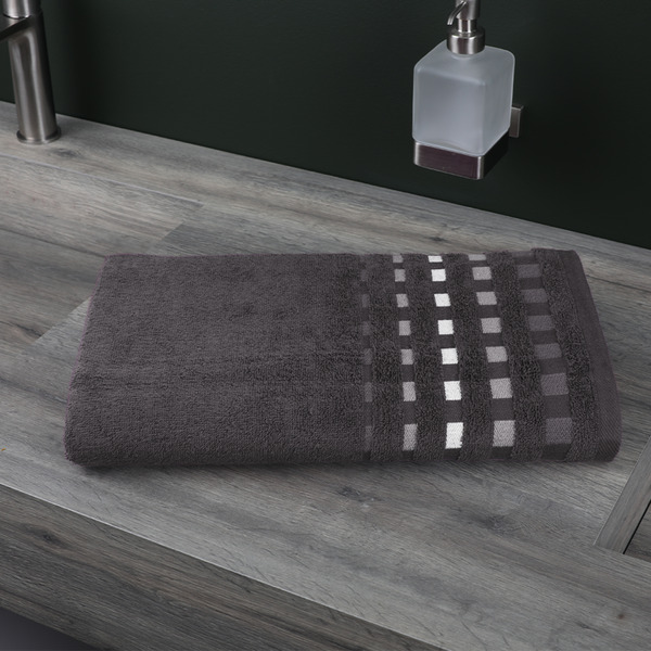 Sensino XL-Duschtuch "Korfu" - ca. 100 x 150 cm, beton von Norma ansehen!