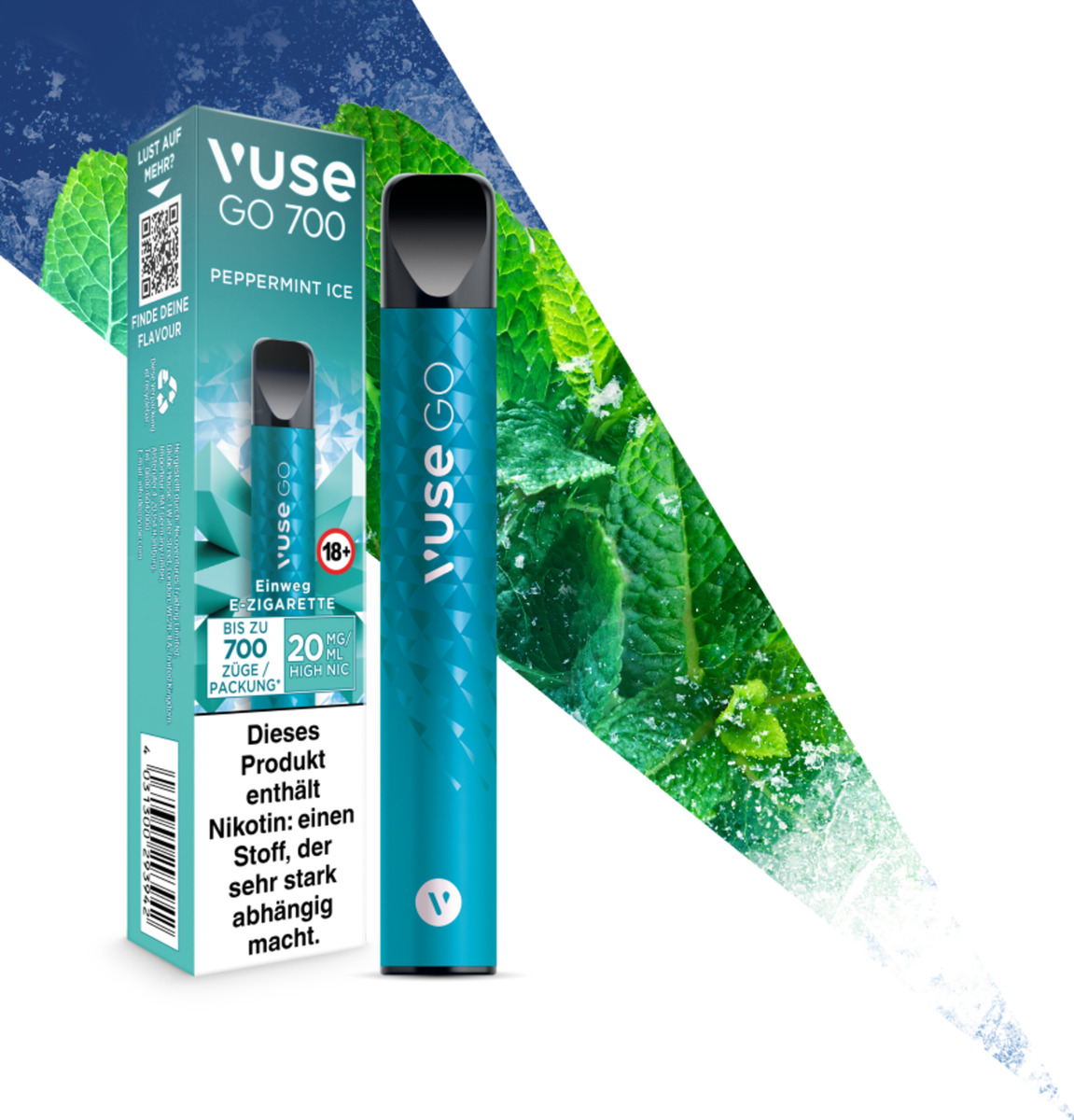 Vuse GO 700 Peppermint Ice Einweg E-Zigarette von ROSSMANN ansehen!