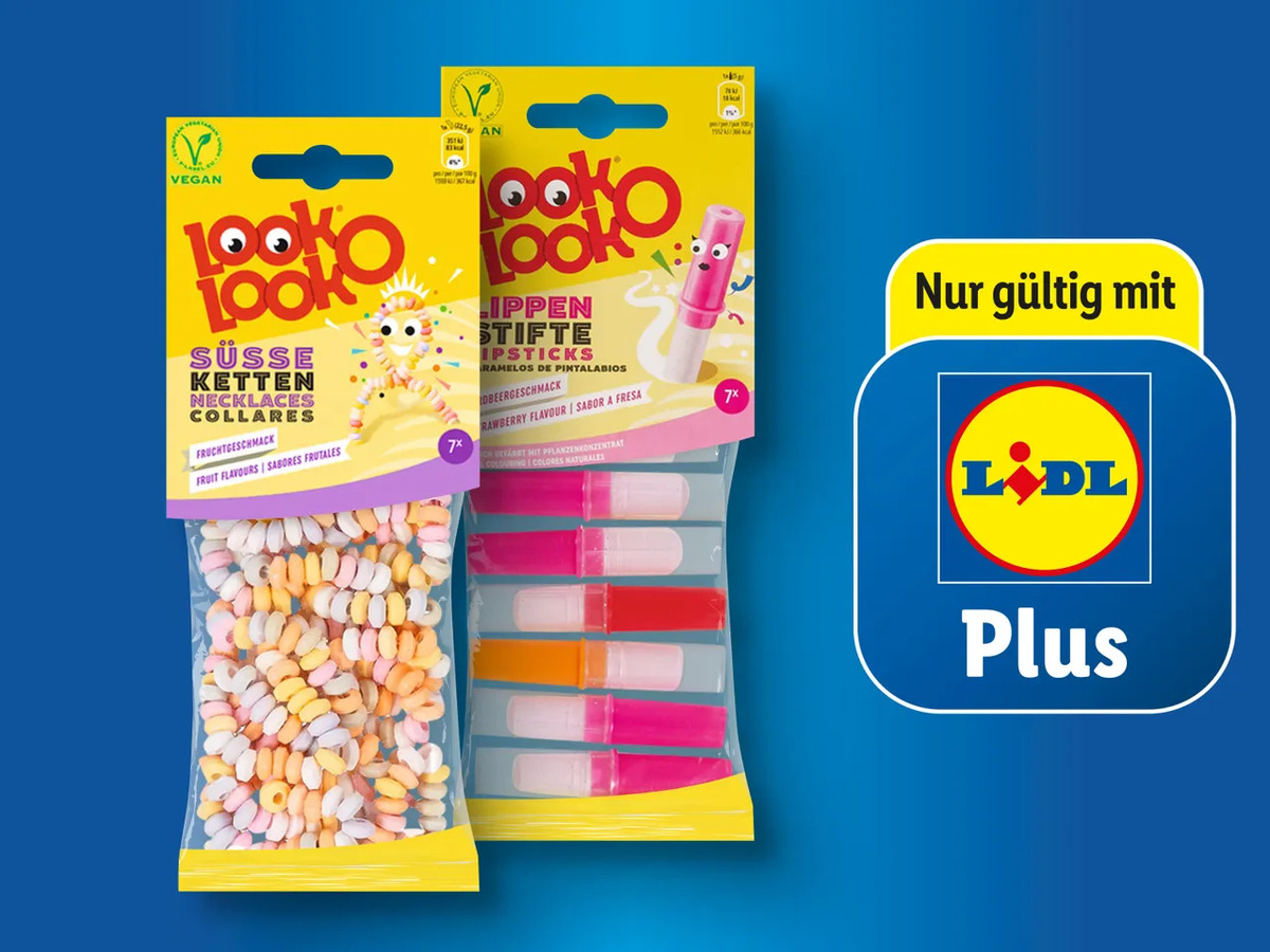 Look-o-Look Retro Candy, 155/30 g von Lidl ansehen!