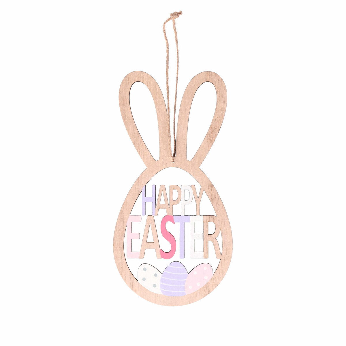 Deko-Aufhänger "Happy Easter" aus Holz 22,5 x 11,5 cm ansehen!