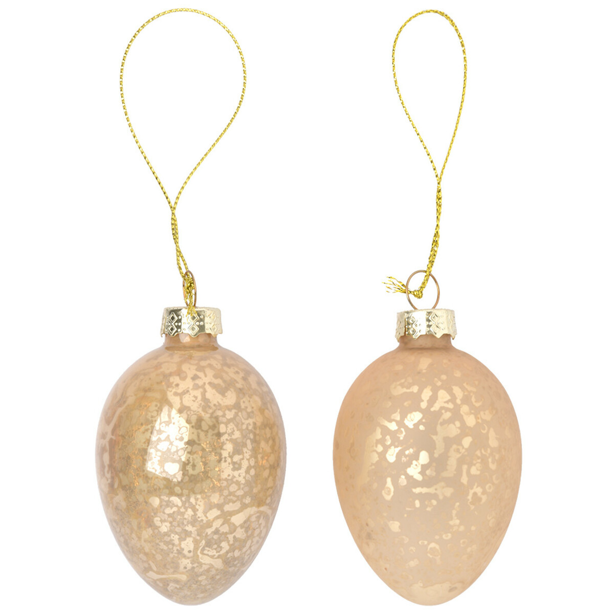 2 Deko-Hänger in Ei-Form GOLD von Ernstings Family ansehen!