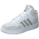Adidas Hoops 3.0 Mid Sneaker Herren weiß Weiß ansehen!
