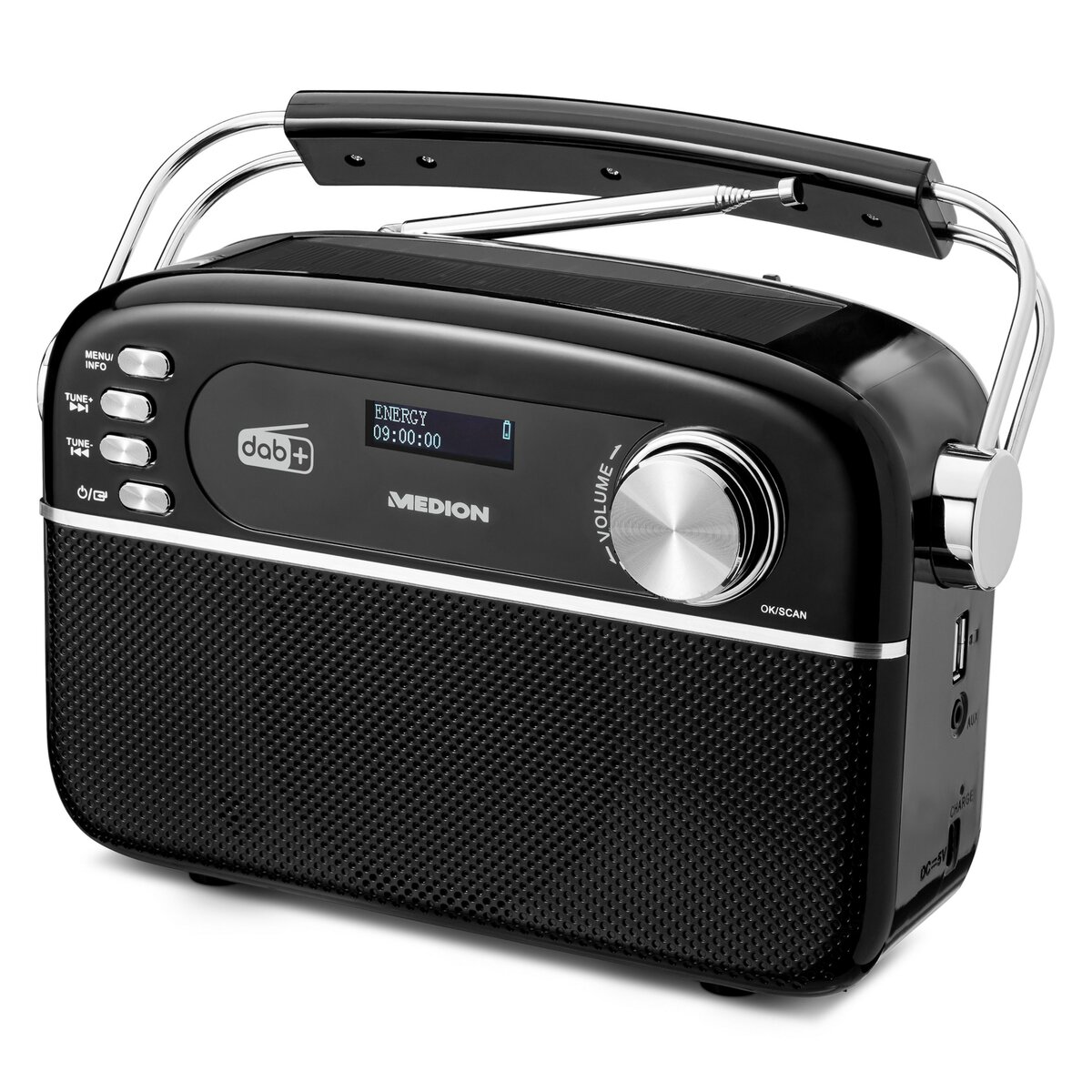 MEDION LIFE® E66809 Retro-Radio, DAB+/PLL-UKW Radio, je 30 ...