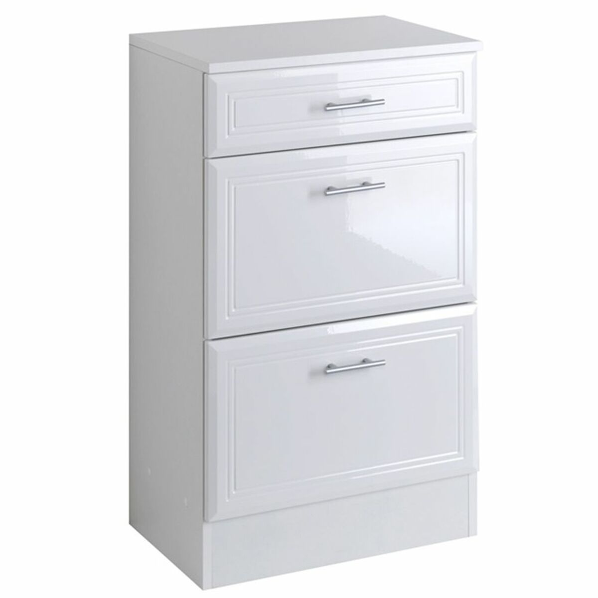 Badschrank Weiss Mit Schubladen
