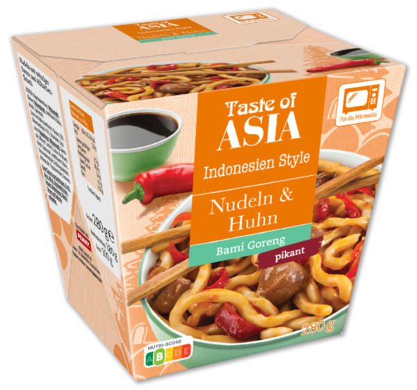 TASTE OF ASIA Fertiggericht* von Penny Markt ansehen!