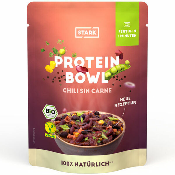 STARK BIO Protein Bowl Chili Sin Carne von Motatos ansehen!