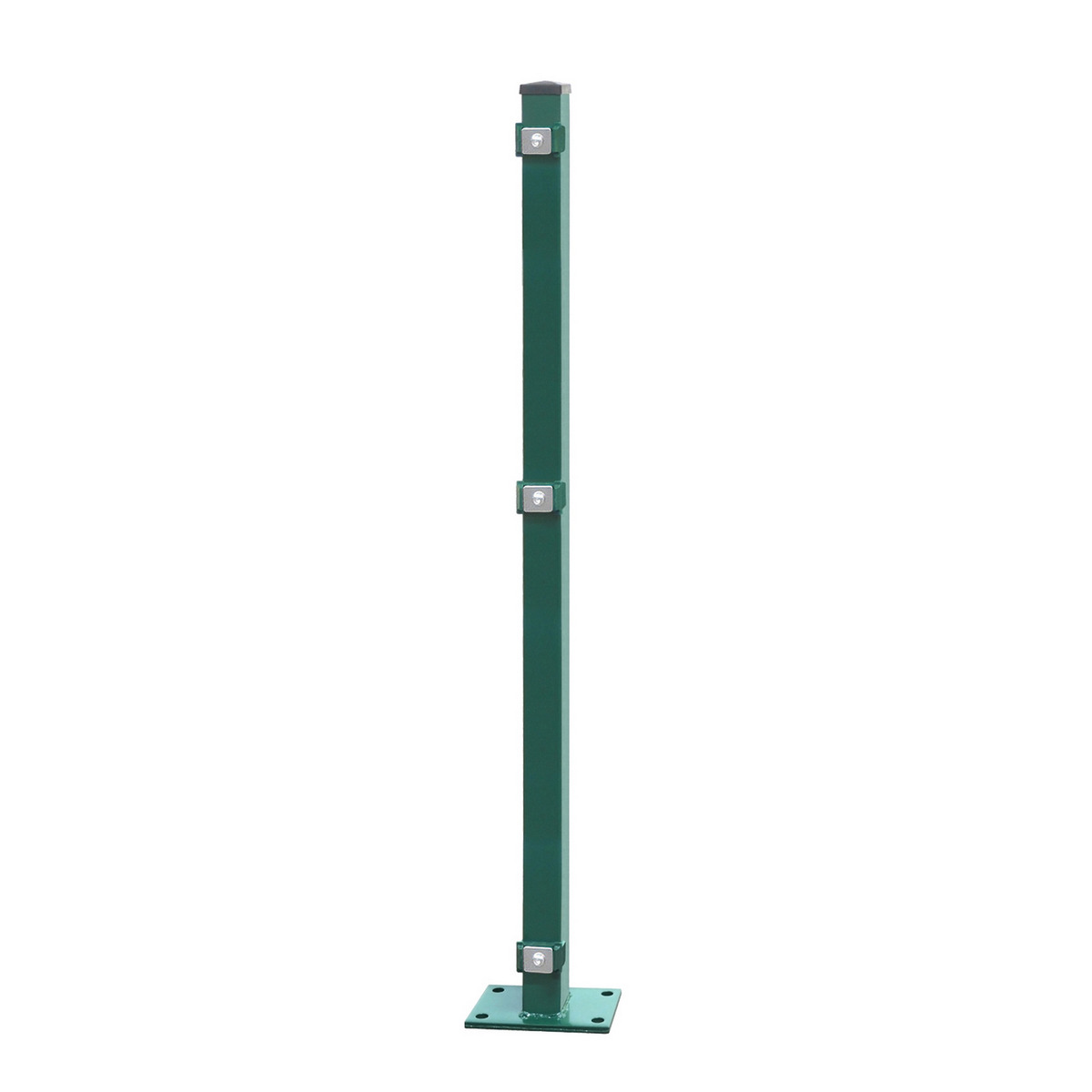 Arvotec Pfosten mit Bodenplatte 6 x 4 x 109 cm grün für Ein- und ...