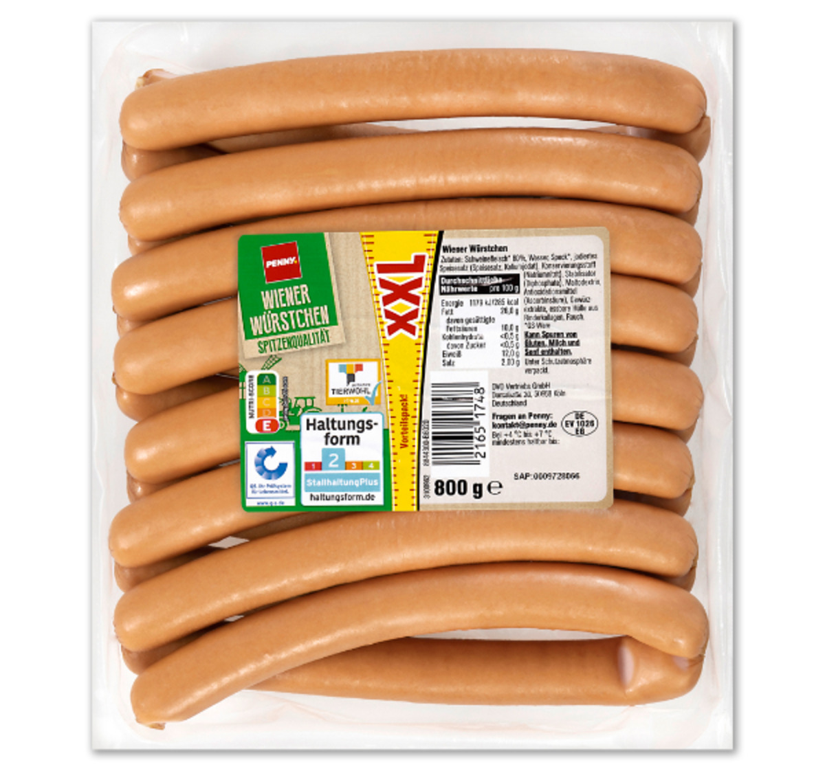 PENNY XXL Wiener Würstchen von Penny Markt ansehen!