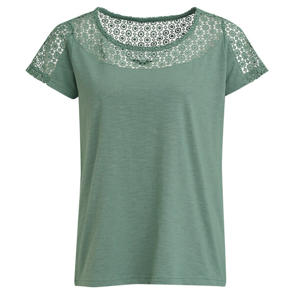 Verwunderlich T Shirt Mit Spitze Bild
