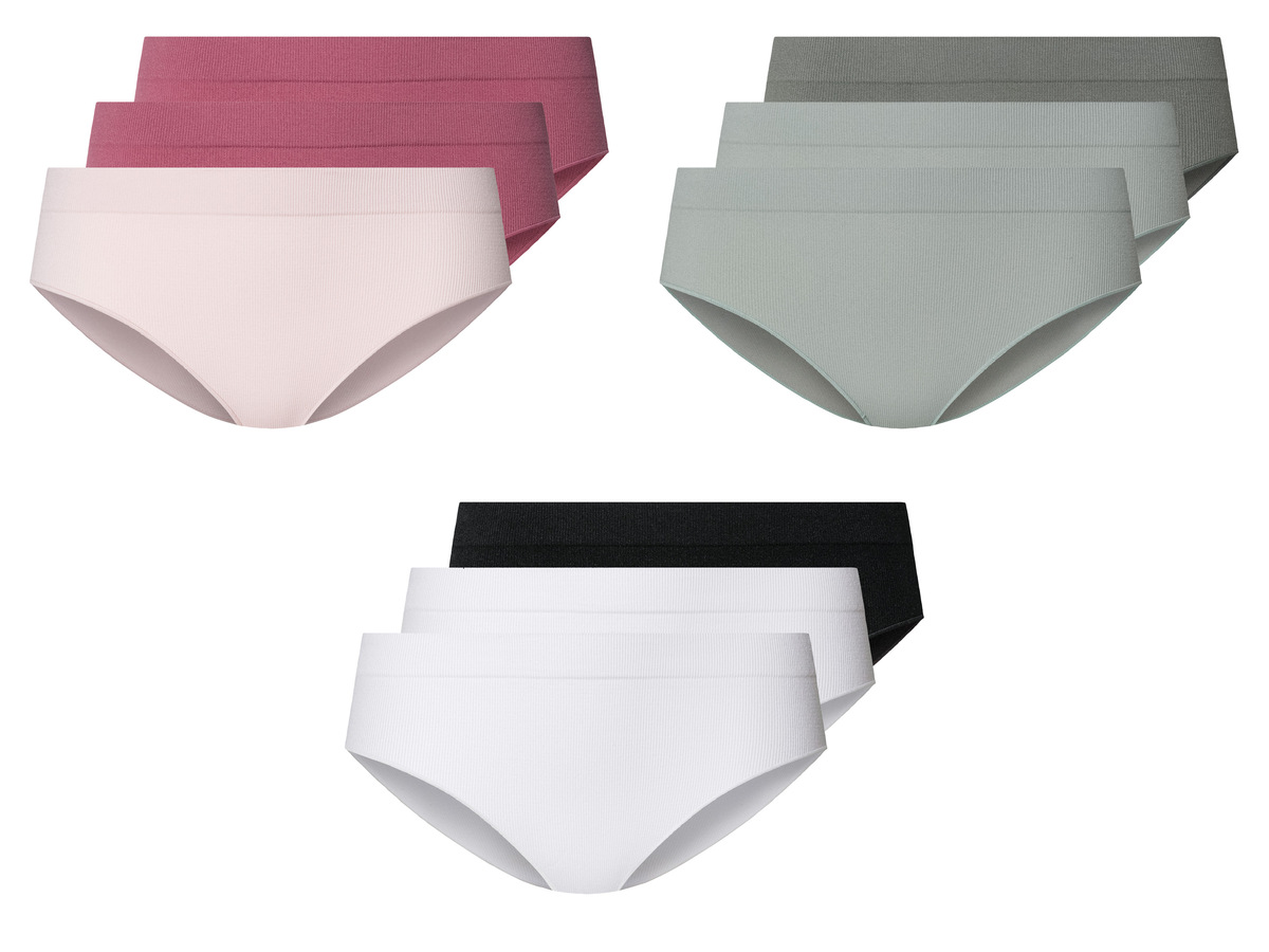 esmara® Damen Slips, 3 Stück, seamless von Lidl ansehen!