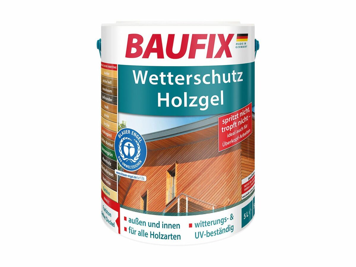 BAUFIX Wetterschutz-Holzgel, 5 Liter von Lidl ansehen!