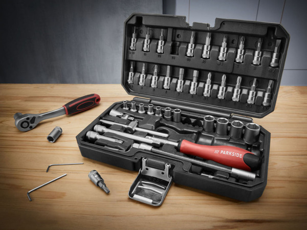 PARKSIDE Ratschen-Set, 46-teilig, mit Wobble-Funktion von Lidl ansehen!
