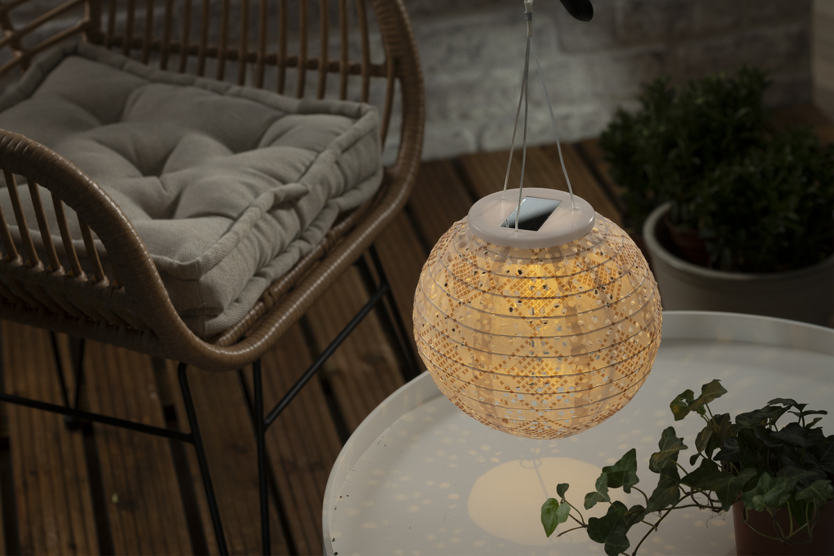 IDEENWELT Solar-Lampion Cut Out 20 cm von ROSSMANN ansehen!