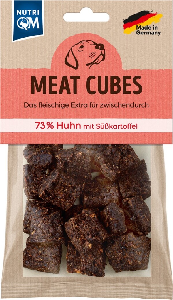 NutriQM Meat Cubes mit Huhn & Süßkartoffel, 100 gr. - 6er Set von Norma ...