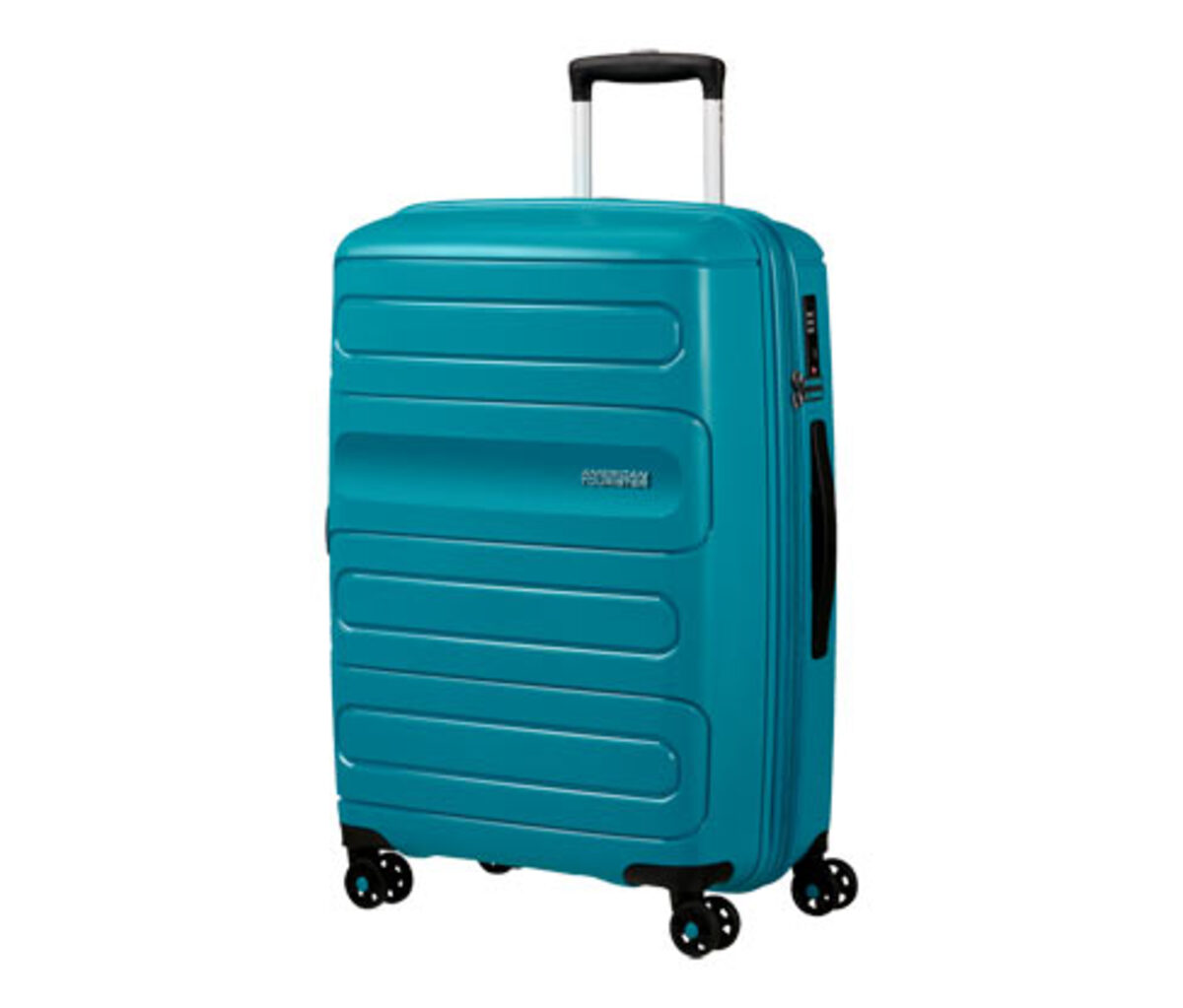 American Tourister Hartschalen-Koffer »Sunside Spinner«, 68/25, teal ...