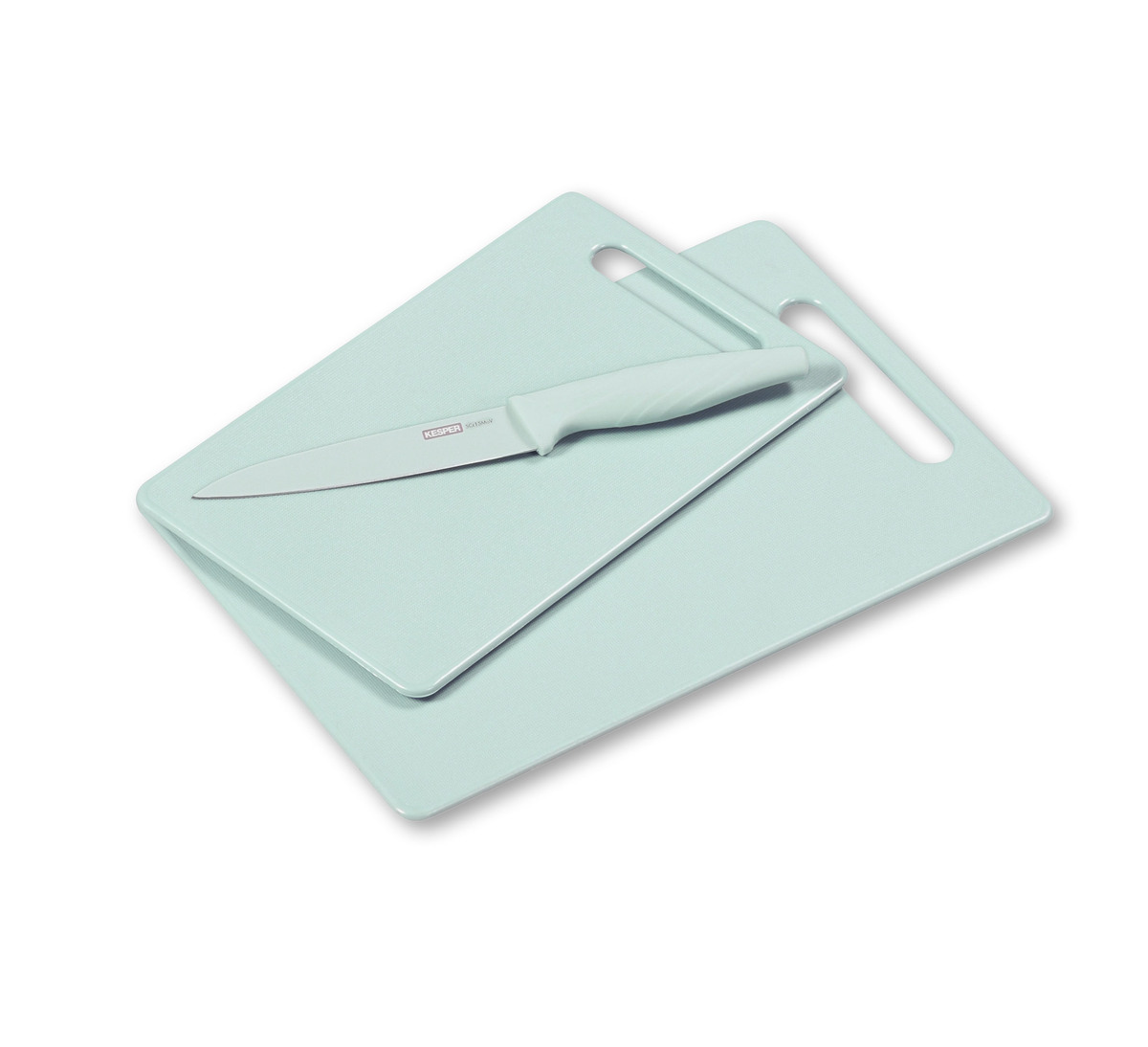 KESPER Schneidebrett 2er inkl. Messer mint von KODi für 5,49 € ansehen!