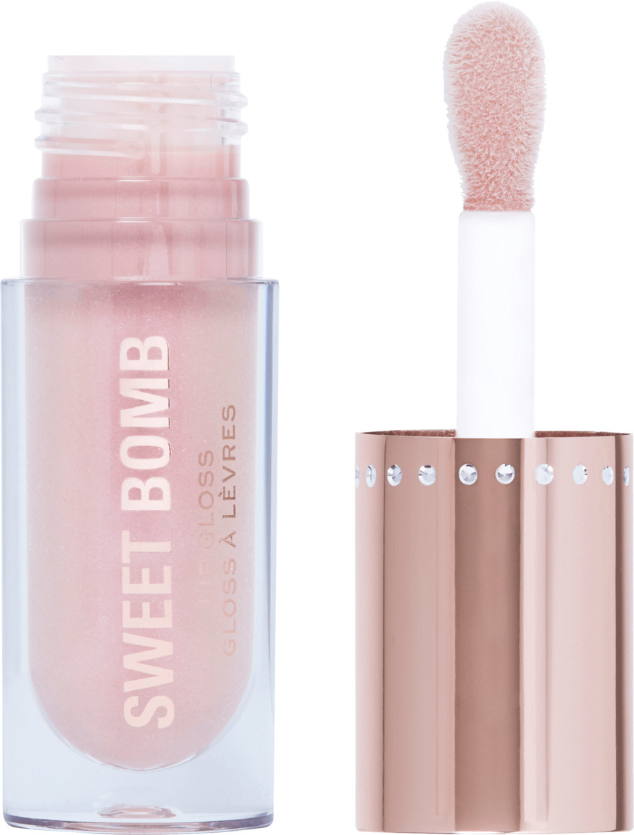 Revolution Lipgloss Y2K Baby Sugar Bomb Vanilla Ice White Holo von dm ...