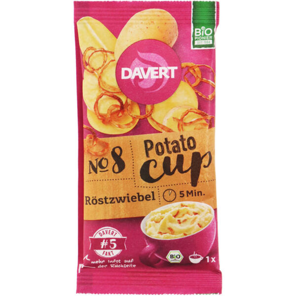 Davert BIO Potato-Cup Röstzwiebel von Motatos ansehen!
