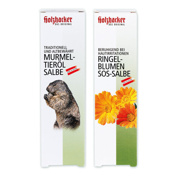 Holzhacker Murmeltieröl-/ Ringelblumen SOS-Salbe von Norma ansehen!