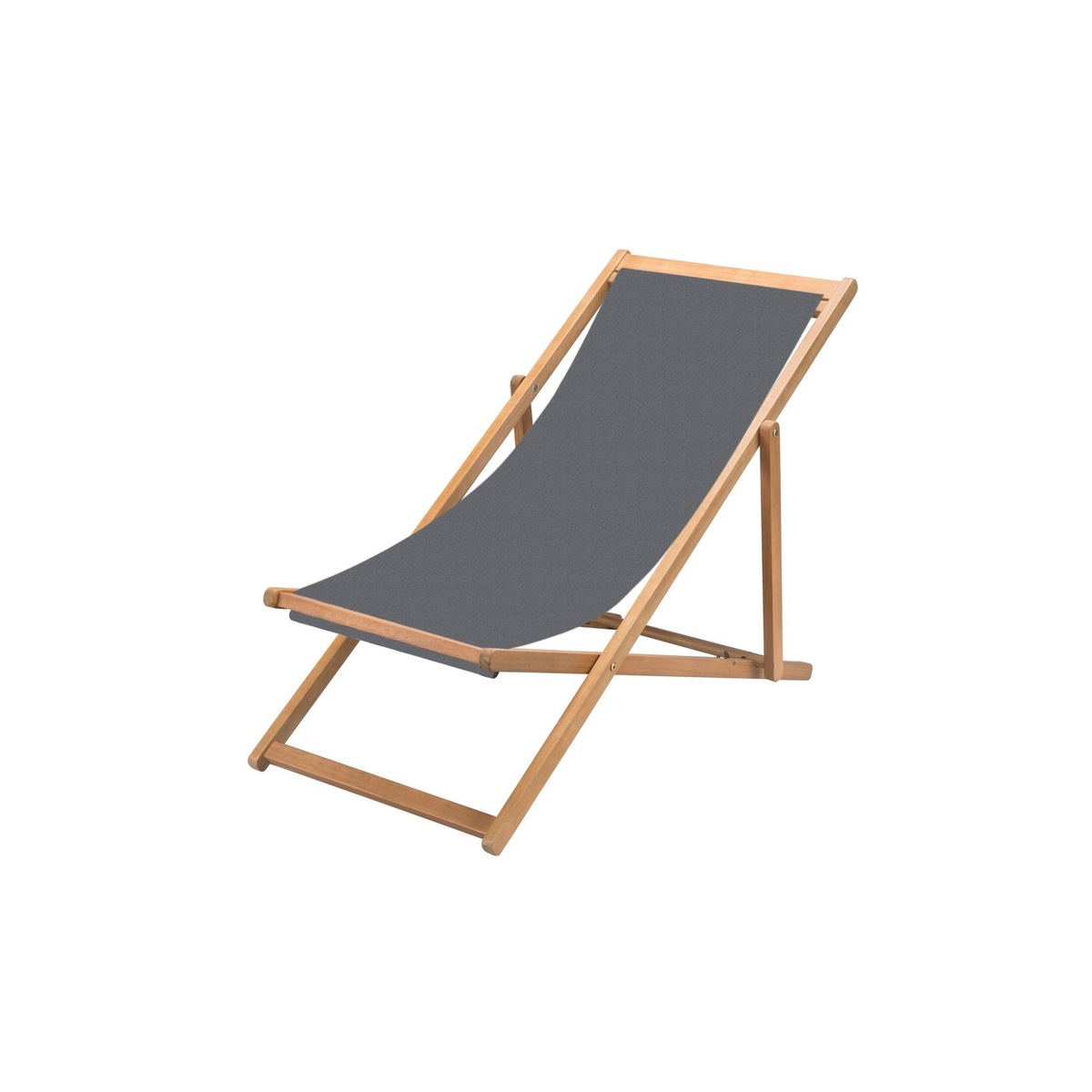 WOHNWOHL® Holz-Liegestuhl • Klappbar Klappliegestuhl • Sonnenliege ...