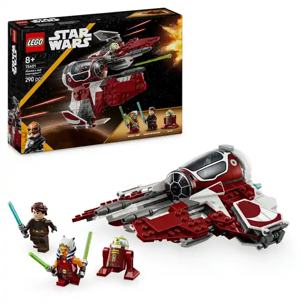 LEGO Star Wars 75401 Ahsokas Jedi Interceptor, Bauset zu The Clone Wars ...